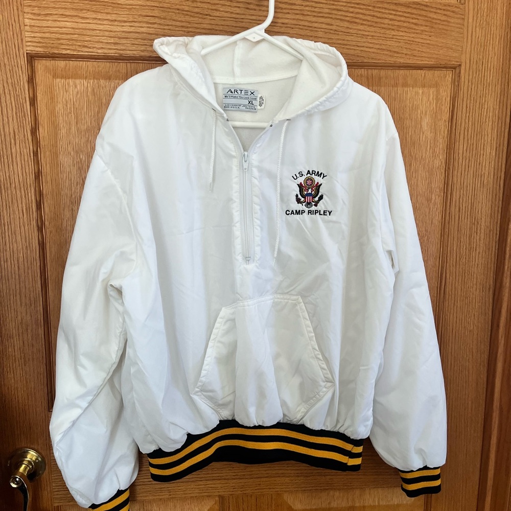 Artex Us Army Camp Ripley White Jacket - Gem
